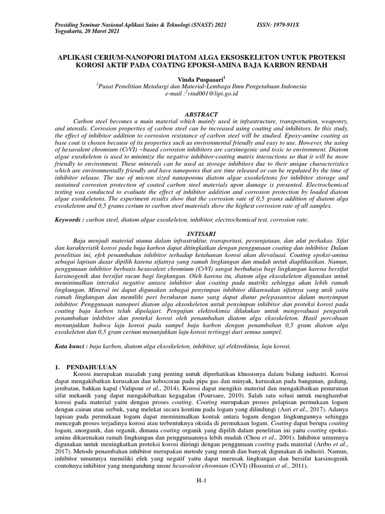 h1 8 Snast2021 Paper 14 - 2 | PDF | Corrosion | Steel