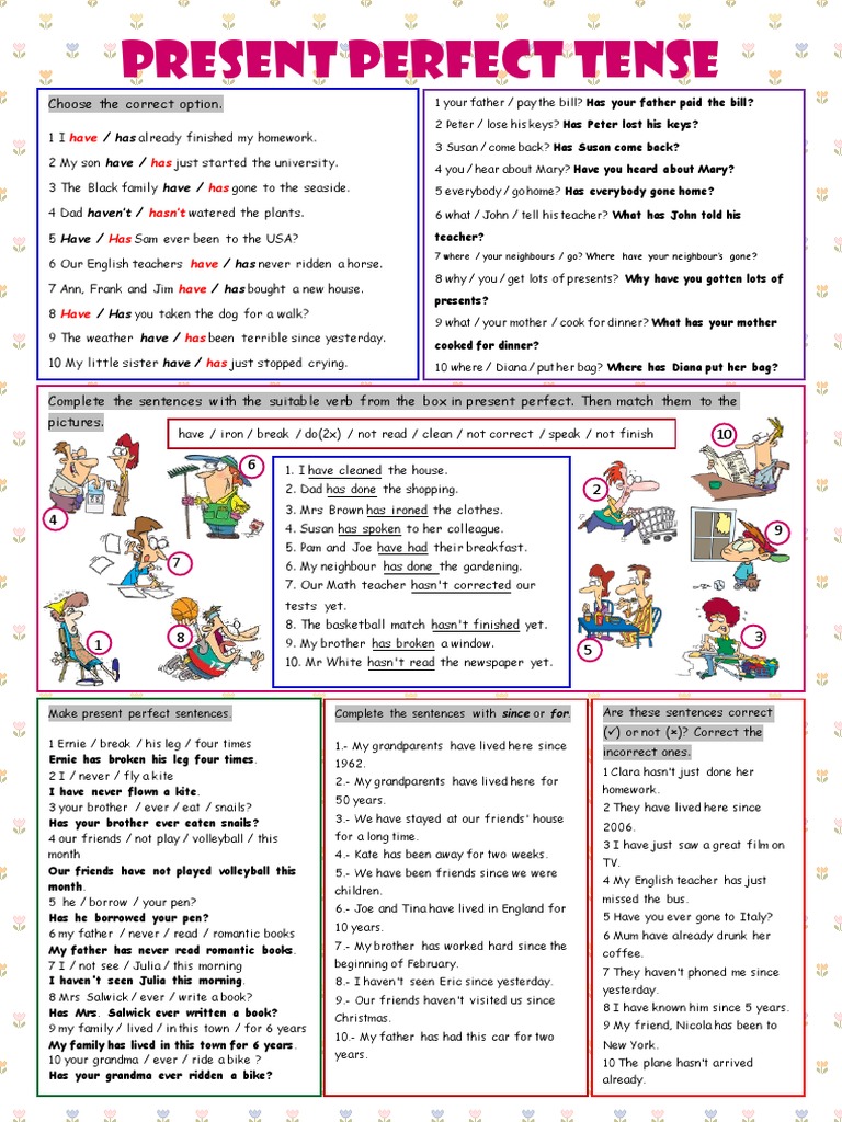 Present Perfect 1 | PDF