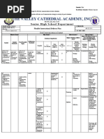 FIDP Reading and Writing | PDF | Learning | Literacy