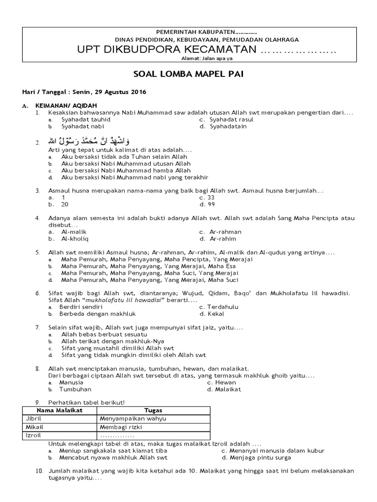 LOMBA MAPSI SD Ok | PDF