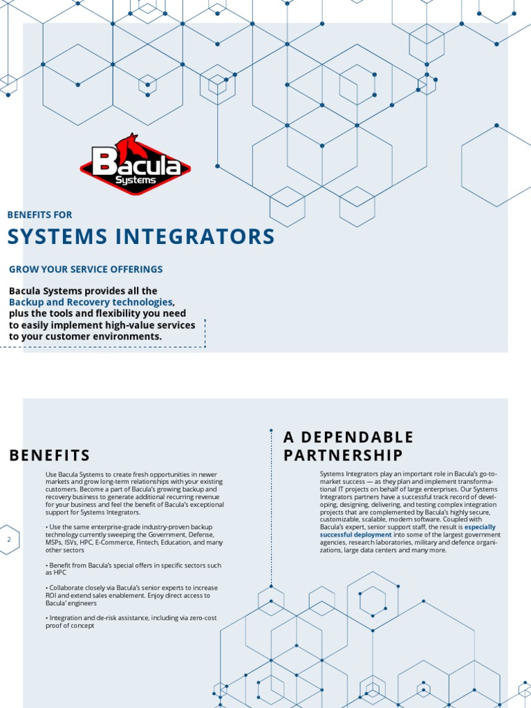 SystemIntegrators Brochure V03 1 | PDF | Information Technology ...