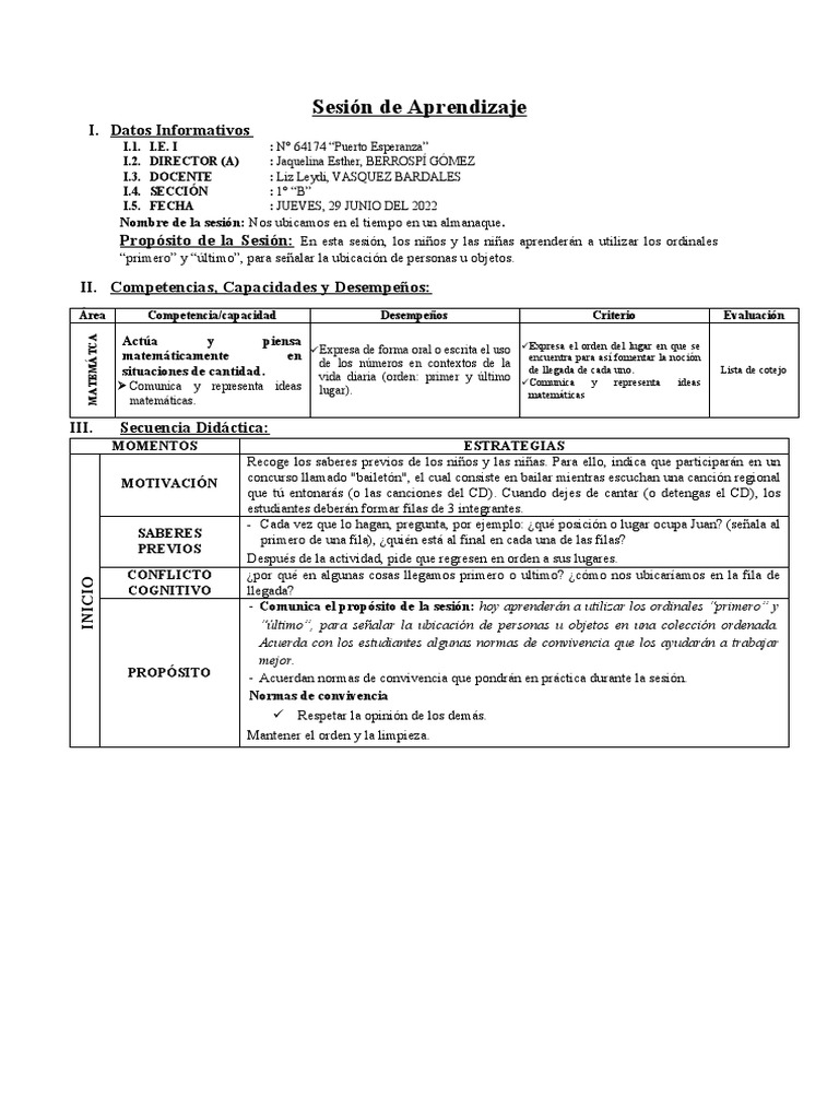 Resolvemos Problemas Usando Primero y Ultimo | PDF
