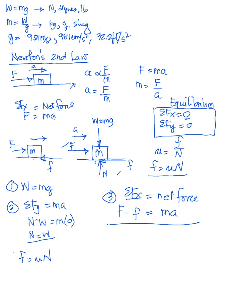 Module 10 Dynamics With Problems Board | PDF | Force | Friction