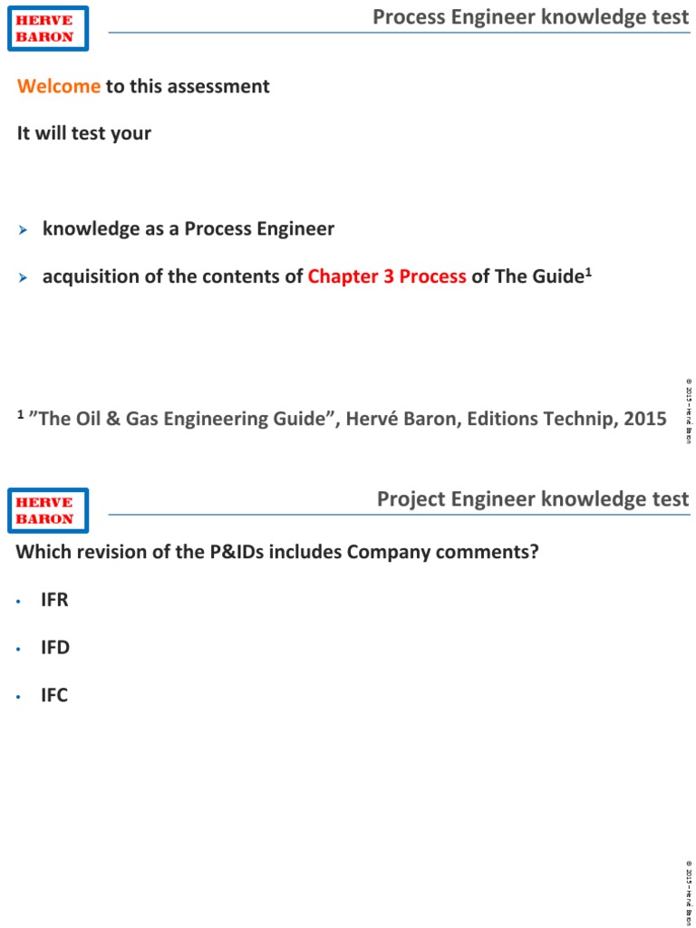 Process Engineering Test | PDF | Pump | Valve