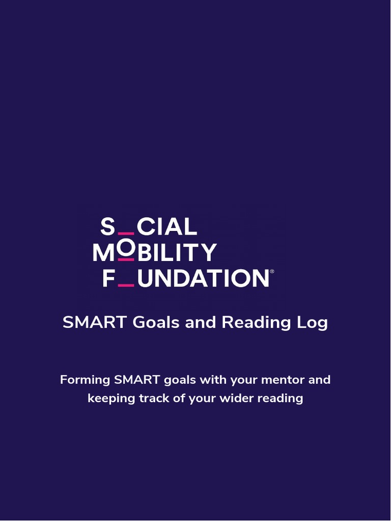 SMART Goals Resource | PDF | Mentorship | Goal