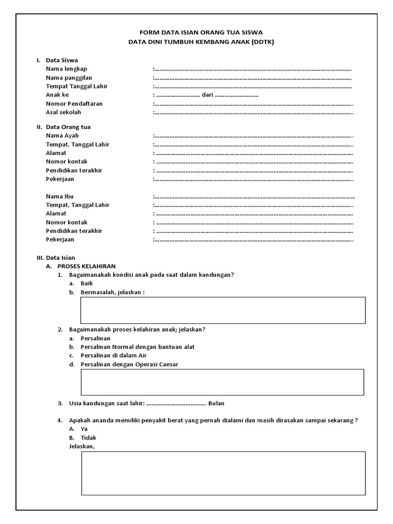 2023-2024 - Form DDTK TK | PDF