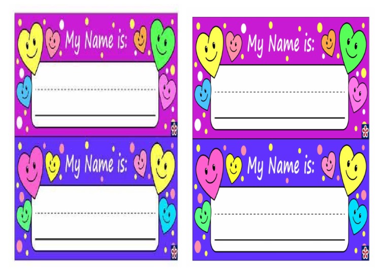 Name Tag | PDF