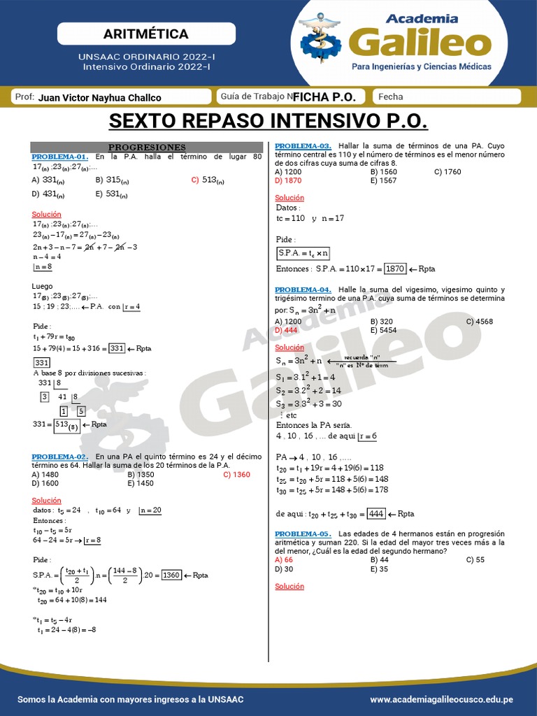 sexto repaso (2) | PDF