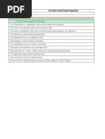 Hostel Audit Checklist | PDF