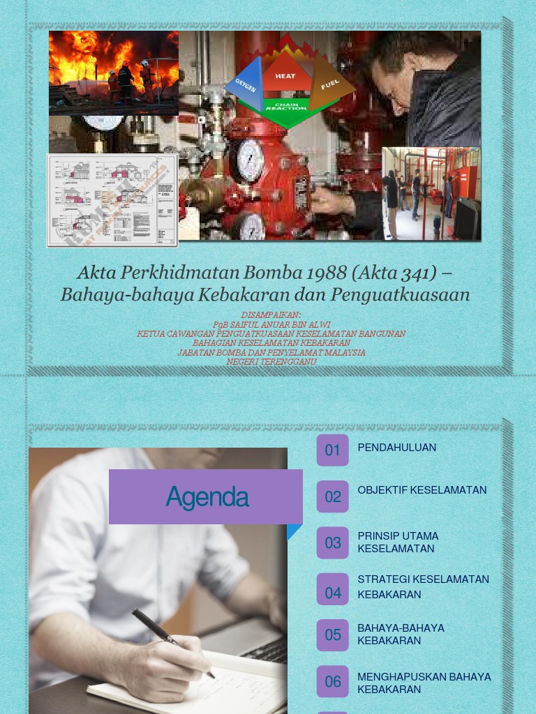 Akta Perkhidmatan Bomba 1988 (Akta 341) - Bahaya-Bahaya Kebakaran Dan ...