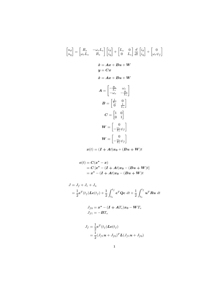 Oc Equations Pdf
