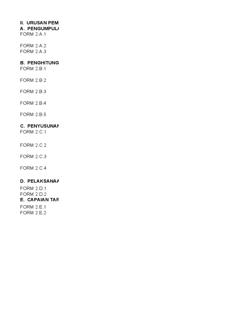 Form SPM Permendagri 59 New | PDF