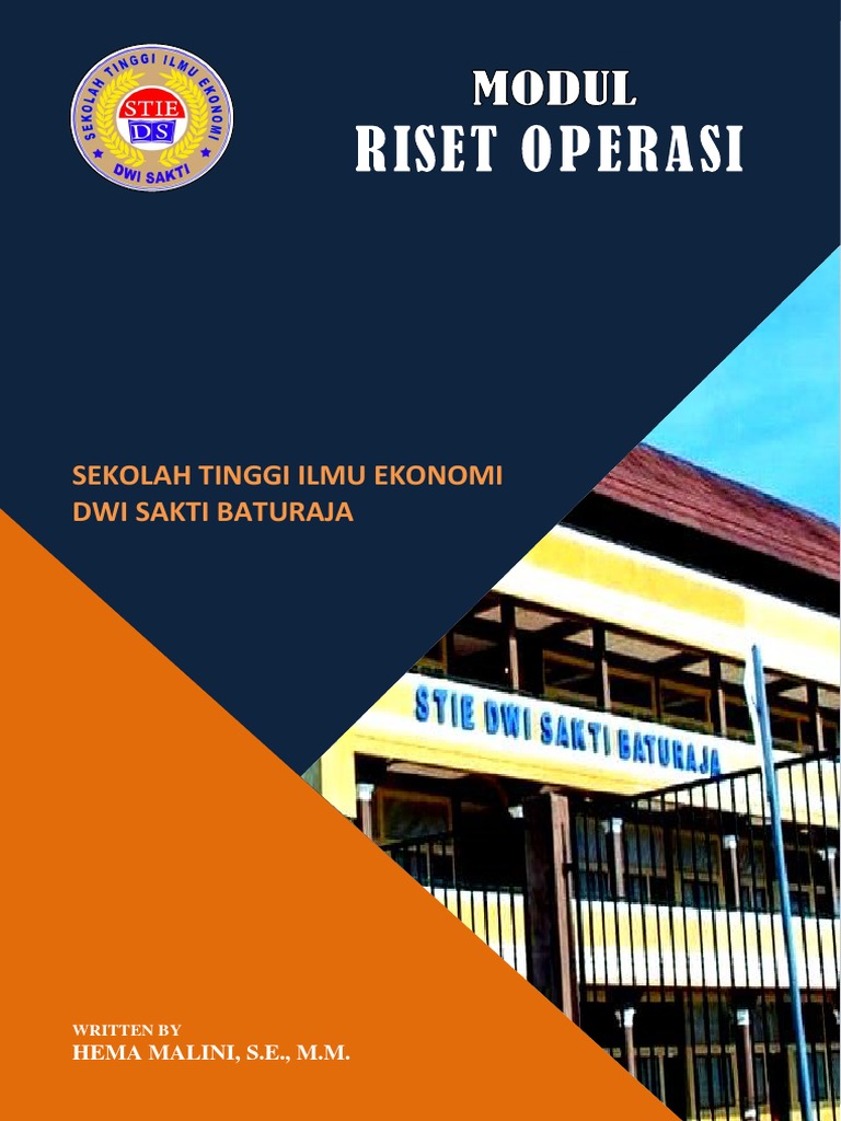 Modul Riset Operasi - Merged | PDF