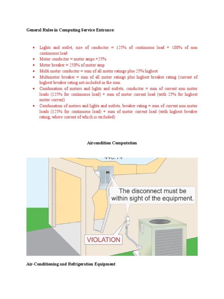 Aircondition Computation | Download Free PDF | Refrigerator | Fuse ...