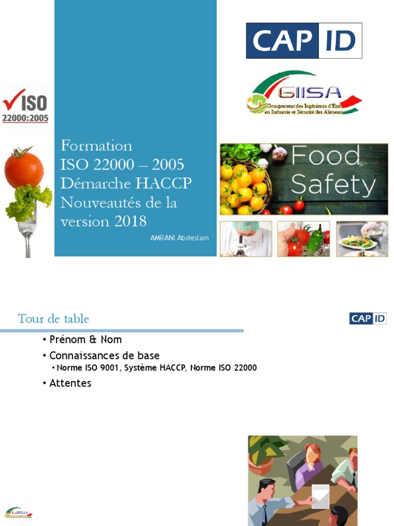 ?formation Iso 22000 - Haccp | PDF | Affaires