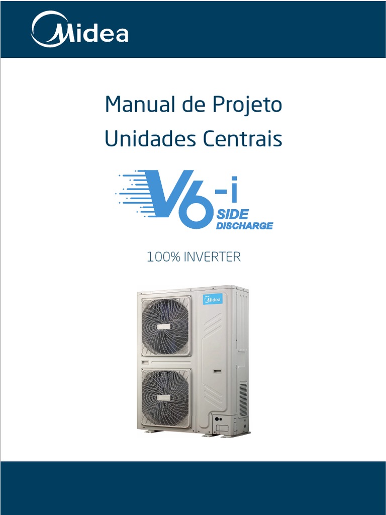 Manual de Projeto Unidades Centrais V6 I Side Discharge B 08 22 | PDF ...