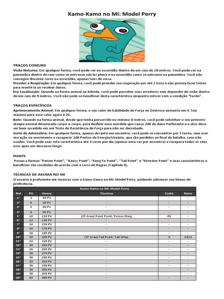 Kamo-Kamo No Mi Model Perry | PDF | Vida