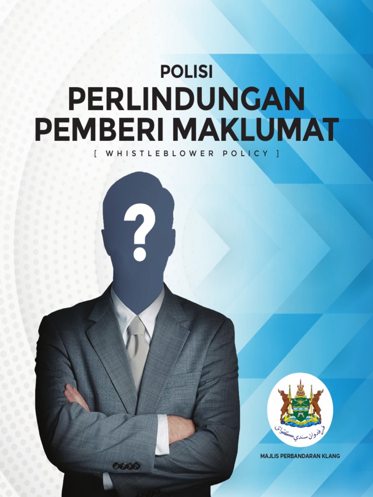 Perlindungan Pemberi Maklumat: Polisi | PDF