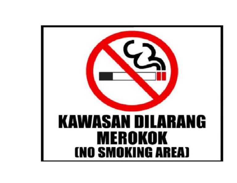 Poster Dilarang Merokok Pdf