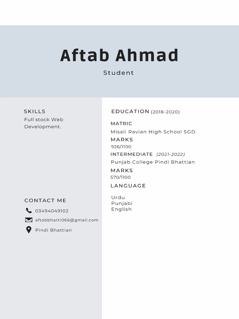 Aftab Ahmad Pdf