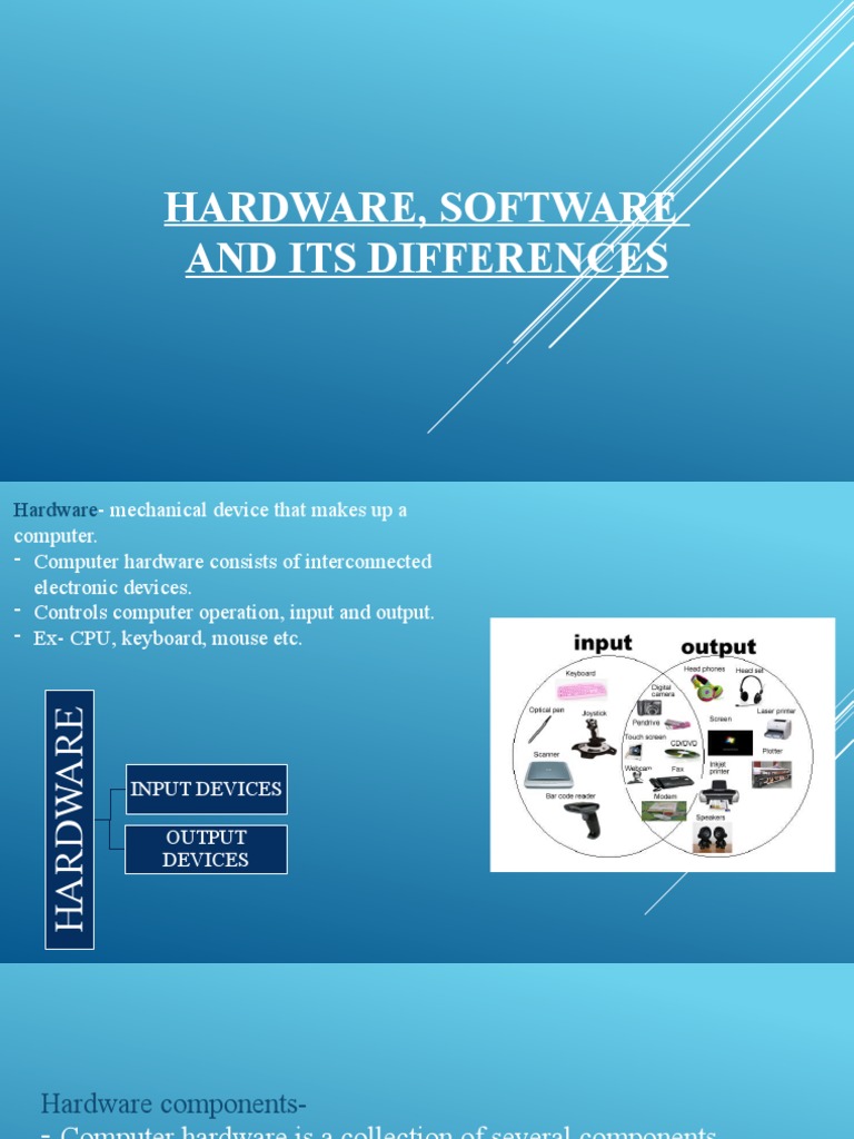 Hardware, Software | PDF | Computer Hardware | Software Hardware, Software | PDF | Computer Hardware | Software