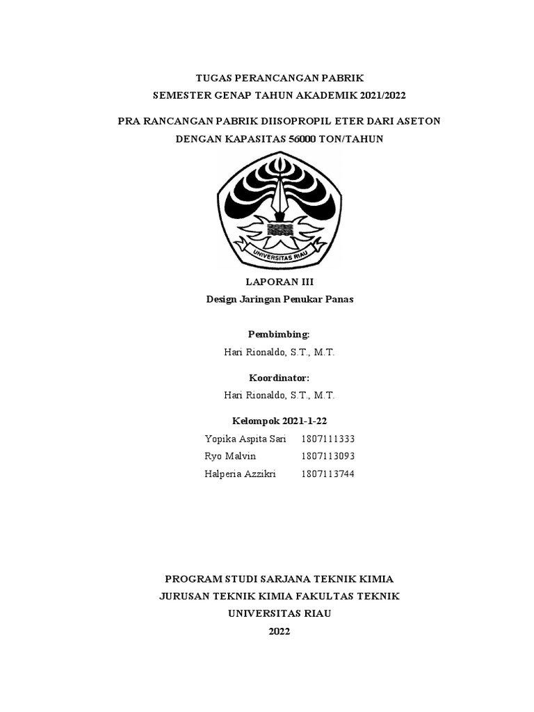Laporan 3 TRP DIPE Kelompok 22 (2023) | PDF