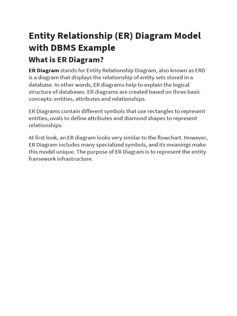 Er Model Pdf Conceptual Model Databases