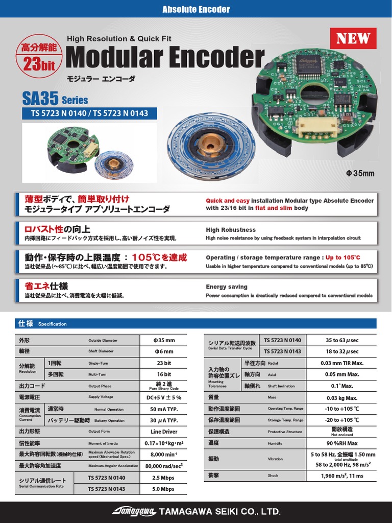 Modular - Encoder Absolute Encoder | PDF