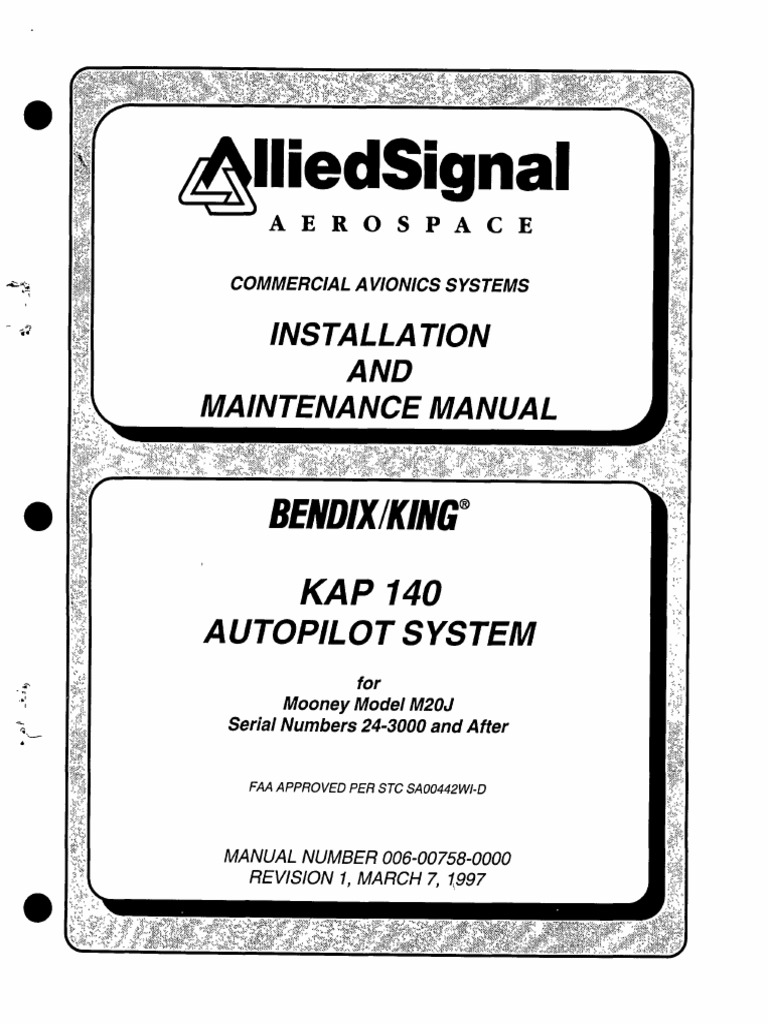 KAP 140 Autopilot | PDF
