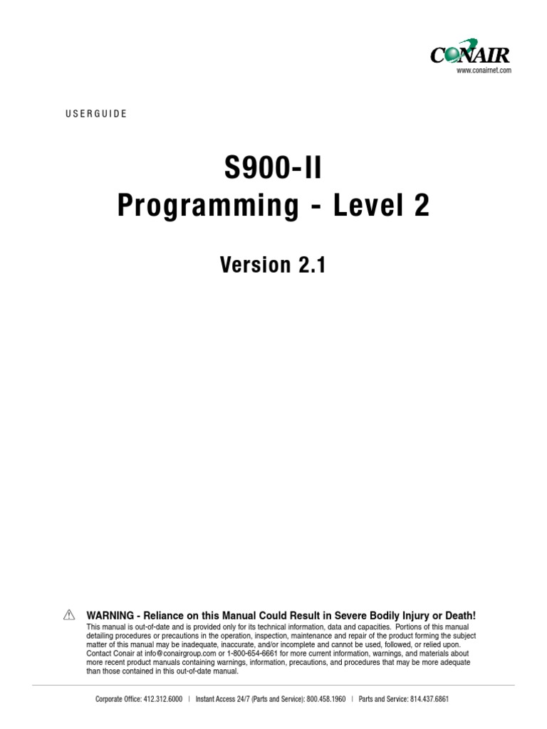 S900-II Programming - Level 2 | PDF | Boolean Data Type | Computer ... S900-II Programming - Level 2 | PDF | Boolean Data Type | Computer ...