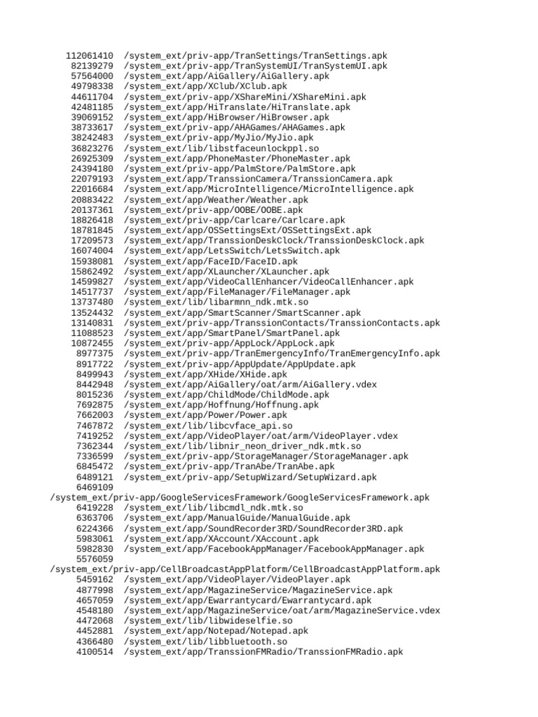 Installed Files System - Ext | PDF