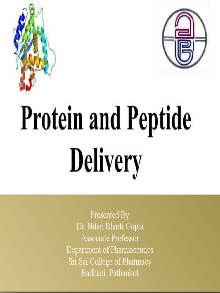 Protein and Peptide Delivery System | PDF