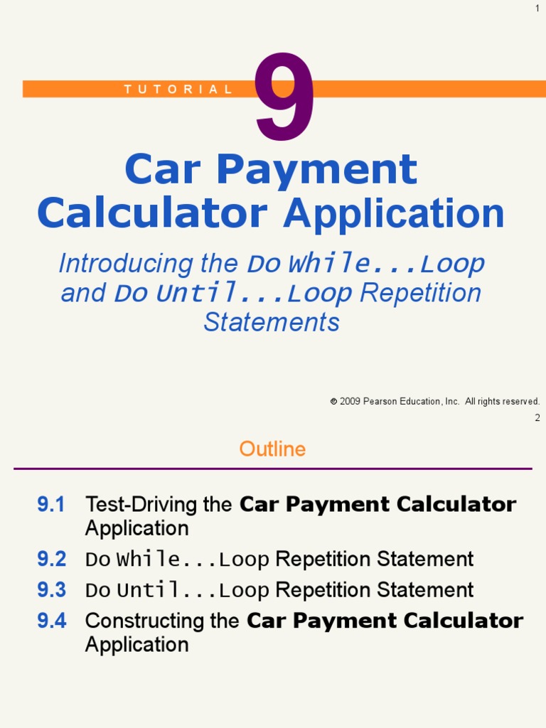 Lect06 Introducing the Do While...Loop and Do Until...Loop Repetition Statements | PDF | Control ...