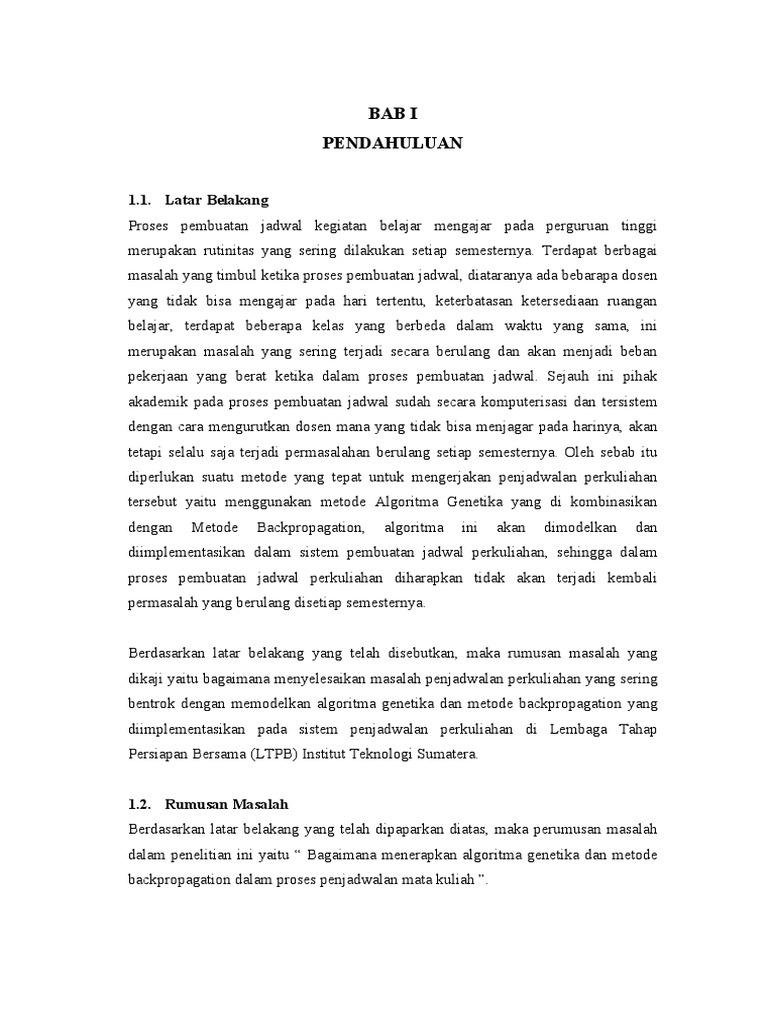 Proposal Tugas UAS | PDF