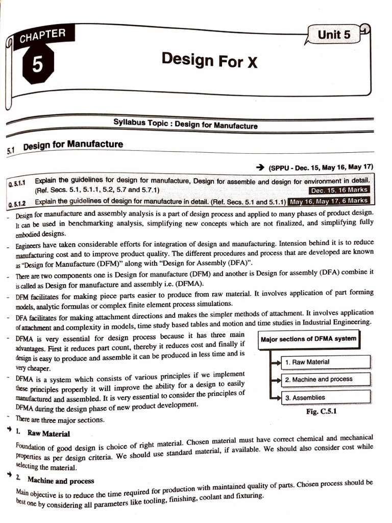 Chapter 5 - Design For X | PDF | Safety | Performance Indicator
