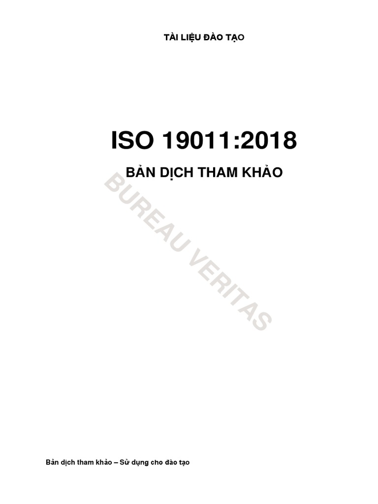 Iso 19011 - 2018 (En - VN) | PDF