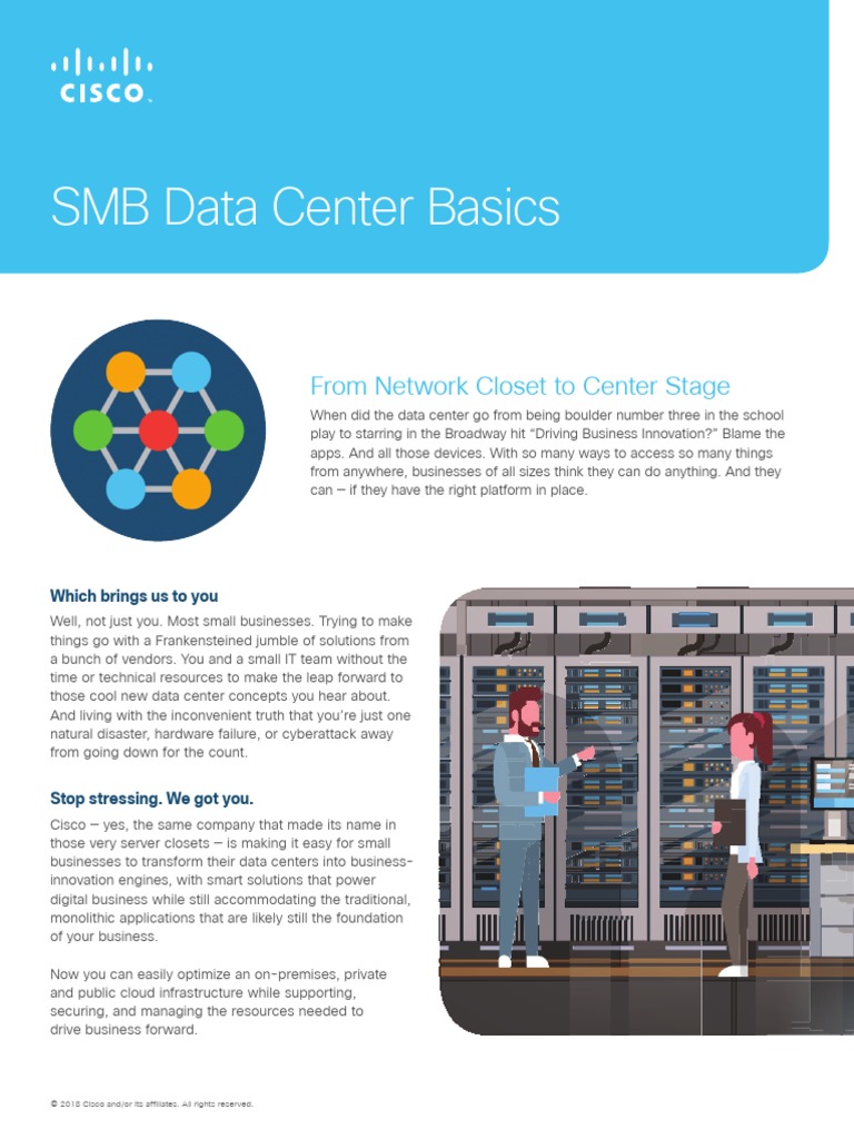 Checklist SMB Data Center Basics | PDF | Cloud Computing | Data Center