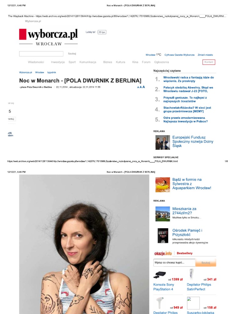 Pola Dwurnik - Noc W Monarch | PDF