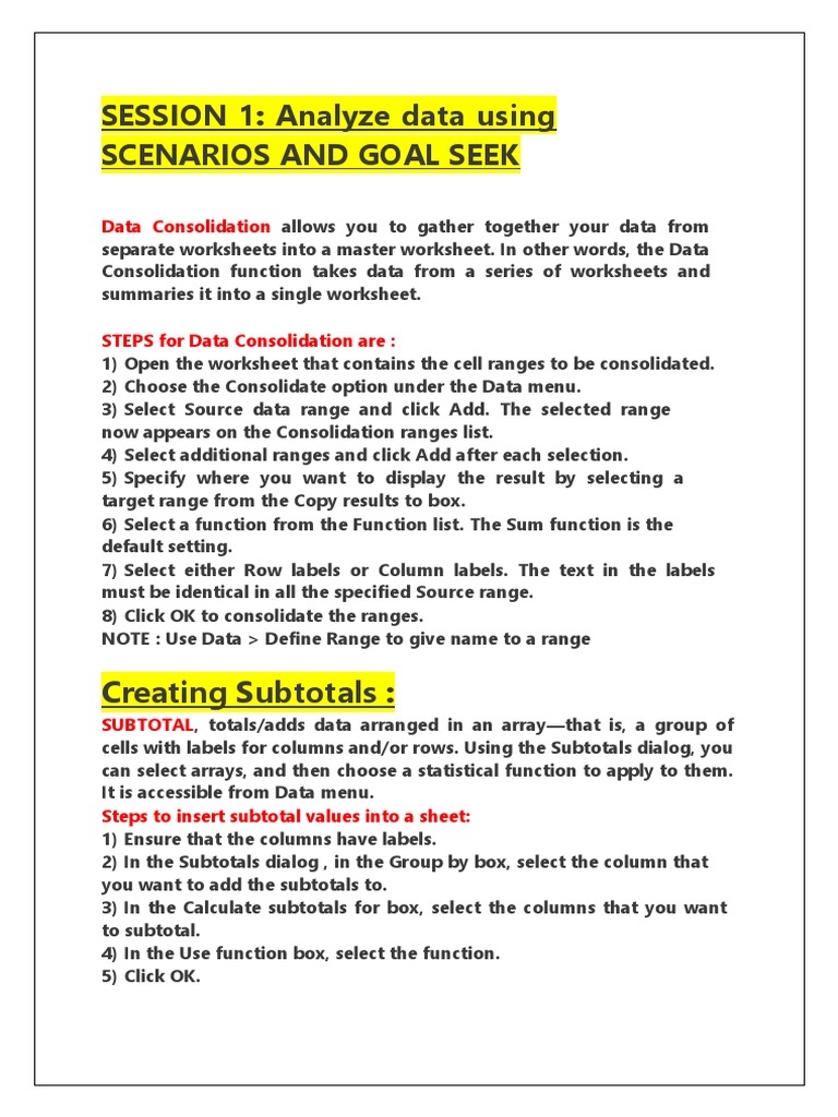 Unit2-Digital Spreadsheet(Advanced) (1) | PDF | Spreadsheet | Worksheet