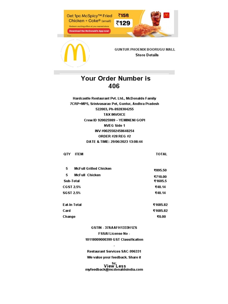 27 June Receipt | PDF