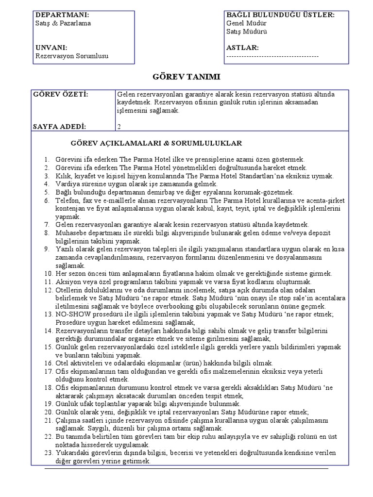 SAP F01 P01 GorTan RezervasyonSefi | PDF