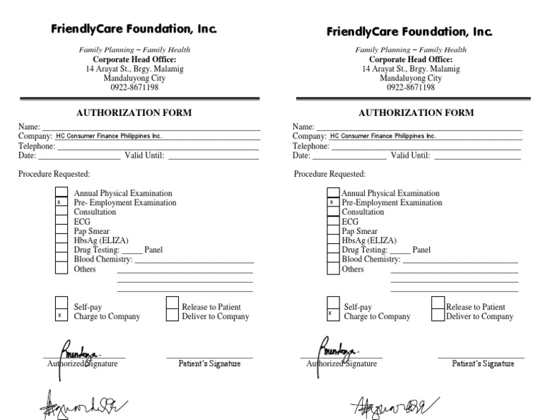 Referral Slip - Friendlycare Foundation | Download Free PDF | Physical Examination | Public Services