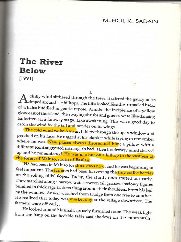 The River Below - Mehol Sadain-1 | PDF