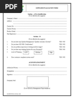 Initial Sample Inspection Report (ISIR) : Front Sheet | PDF ...