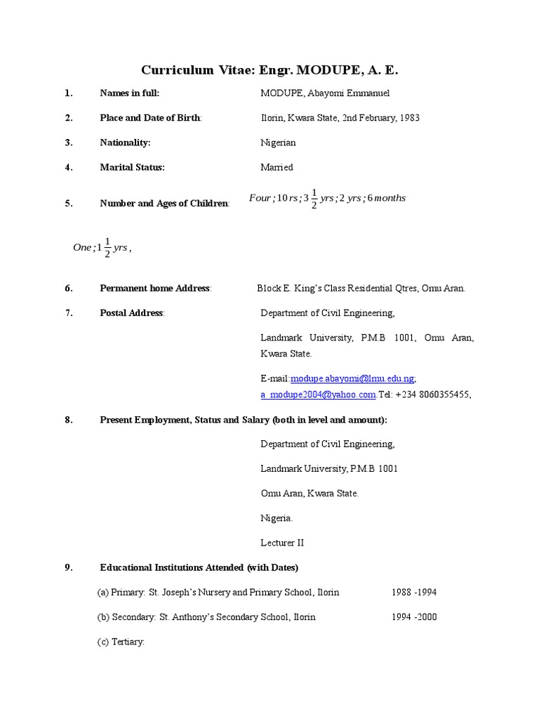 Modupe Abayomi Emmanuel | PDF