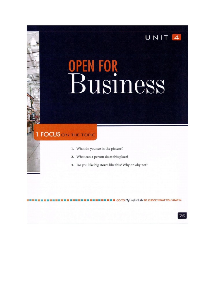 Northstar Reading 1 - Unit4 | PDF