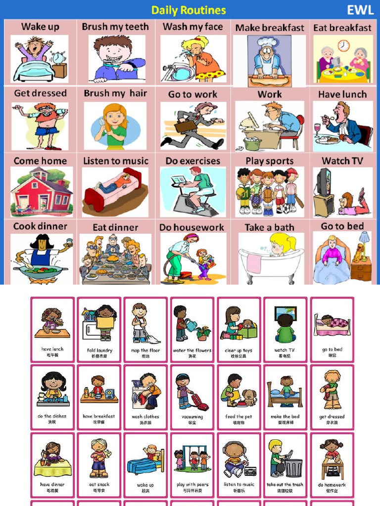 ? The Daily Routine ? | PDF