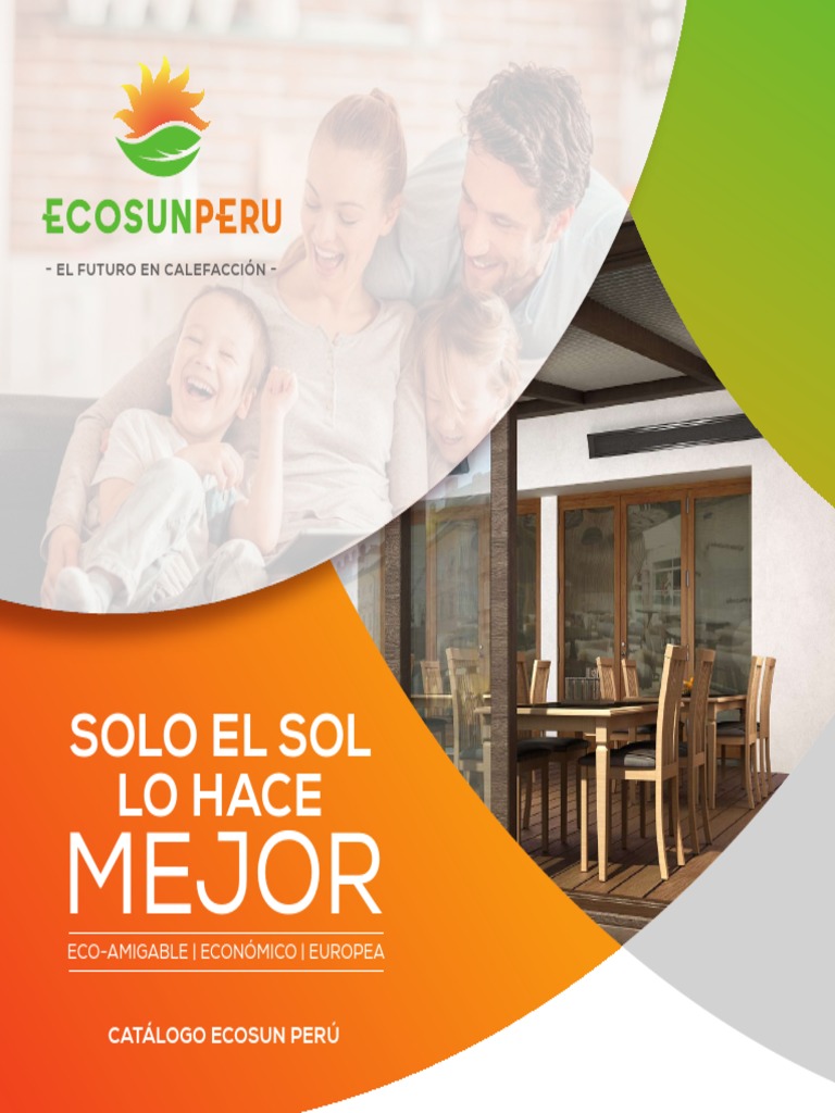 Catálogo Ecosun Peru | PDF | Infrarrojo | Calor