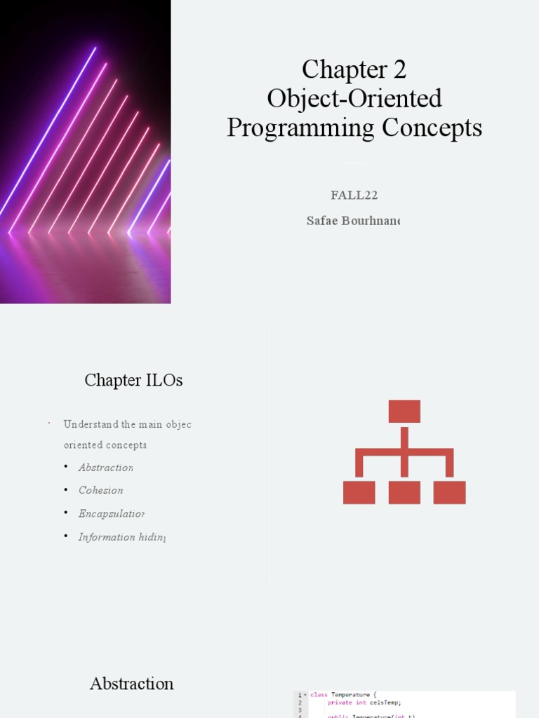 Chapter2 Oopconcepts Pdf Object Oriented Programming Class Computer Programming