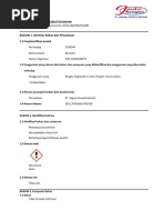 MSDS H2o2 | PDF